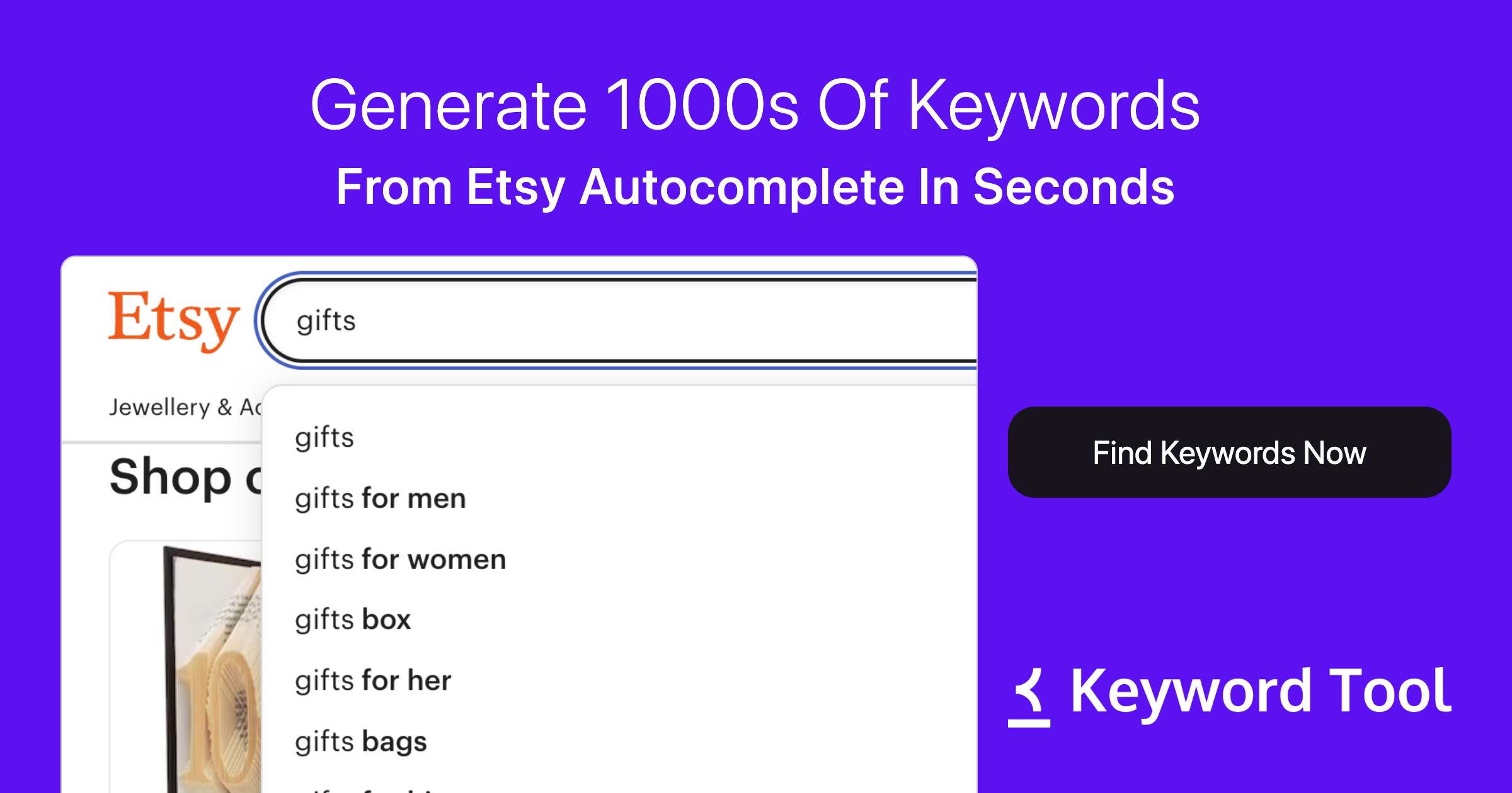 Etsy Keyword (Research) Tool ⚠️ Etsy SEO & Tags【FREE】