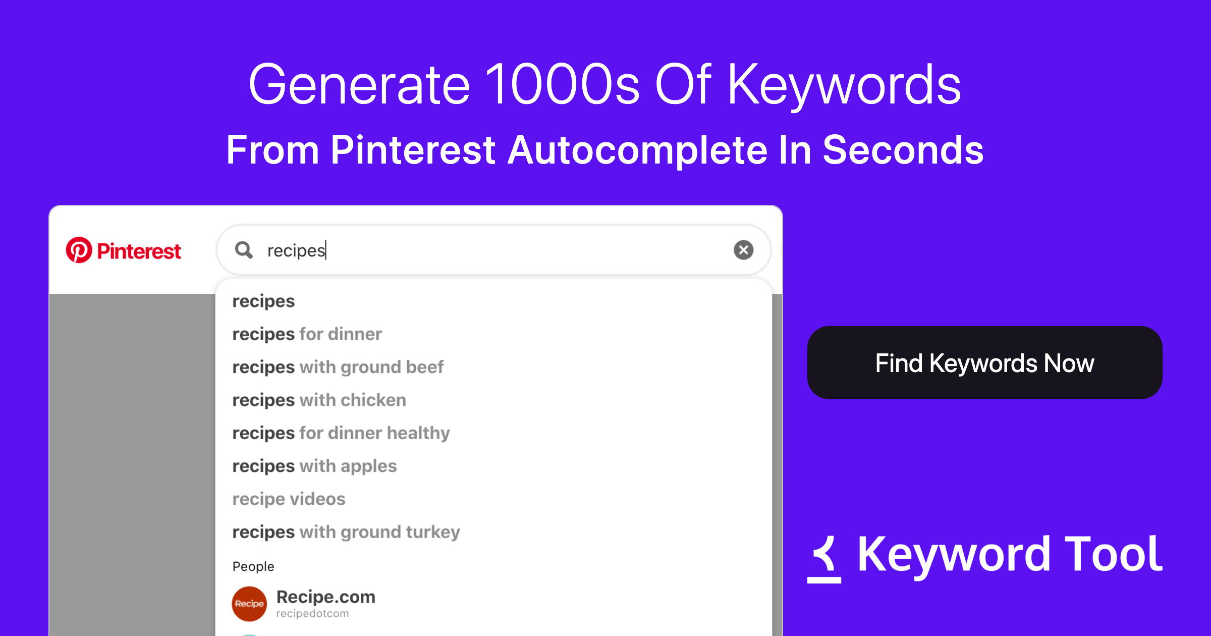 Pinterest Keyword Tool ⚠️ Pinterest SEO & Trends【FREE】